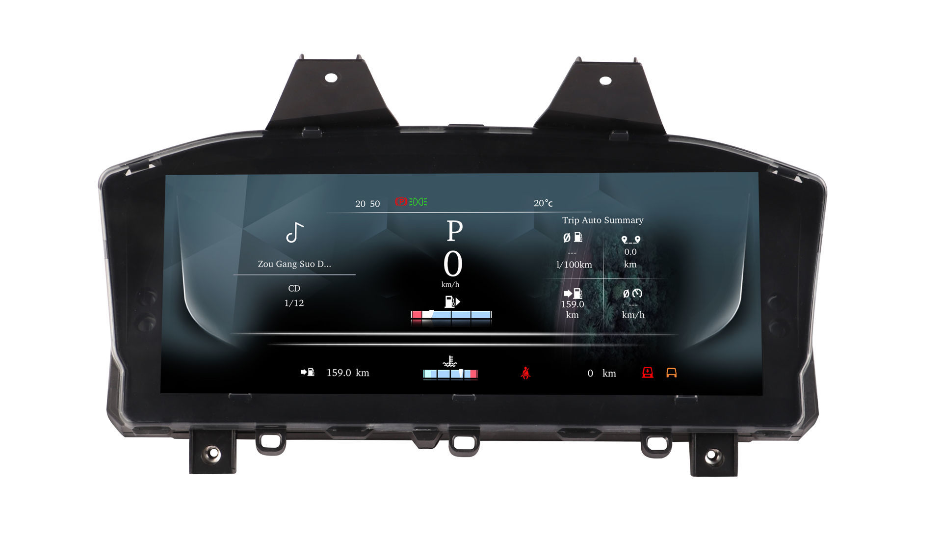 Land Range Rover Discovery Sport LCD Digital Cockpit Speedometer Panel ...